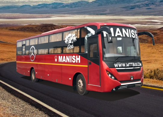 Online Bus Ticket Booking, Route, Time Schedule | Manish Travels